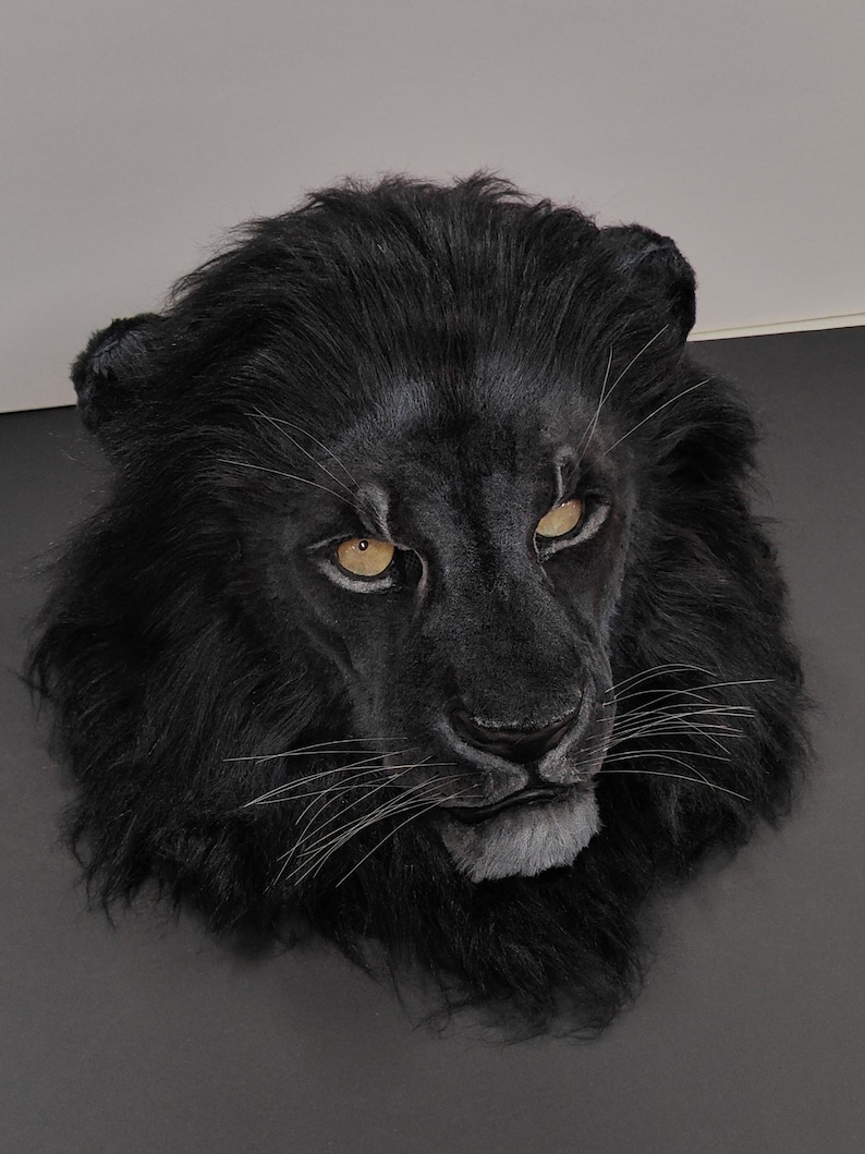 Realistic Lion Fursuit-movable Jaw-lion Head Halloween Cosplay Mask ...