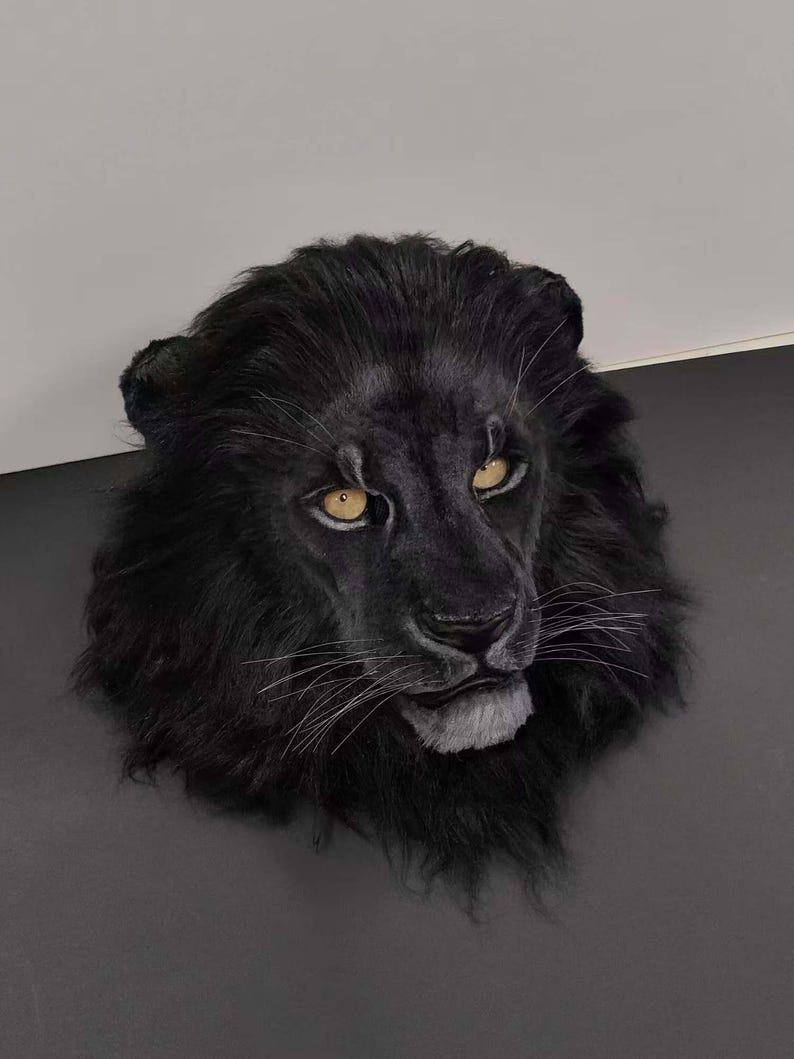 Realistic Lion Fursuit-movable Jaw-lion Head Halloween Cosplay Mask ...