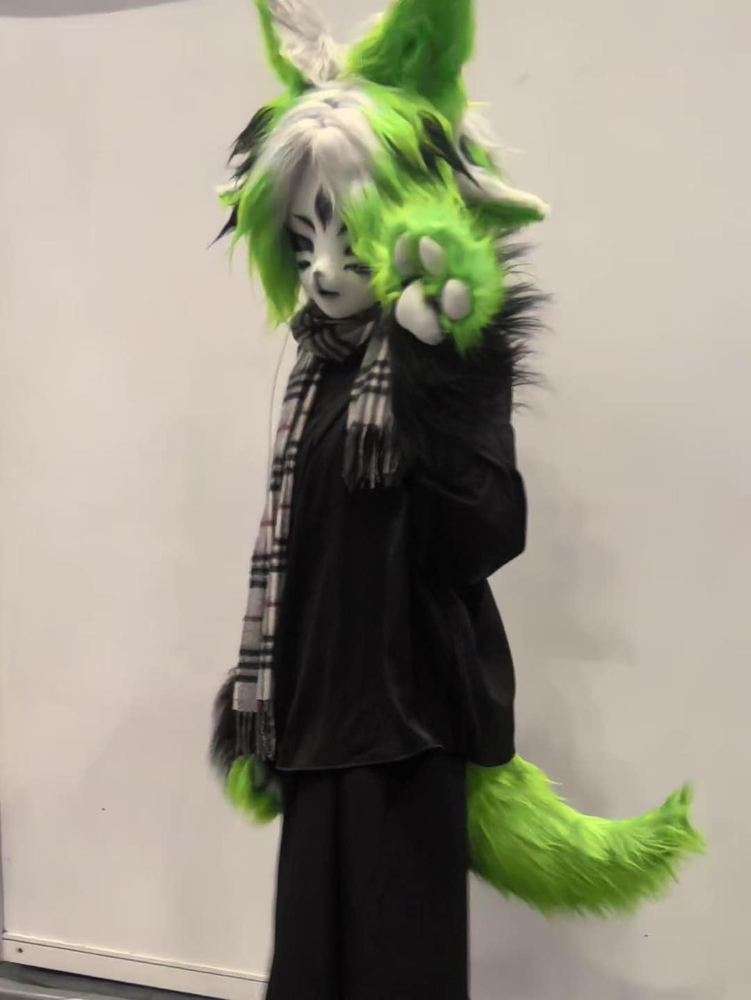 Kawaii Kigurumi Furry Head, Premade Kemono Head Mask, Y2K Kig Style ...