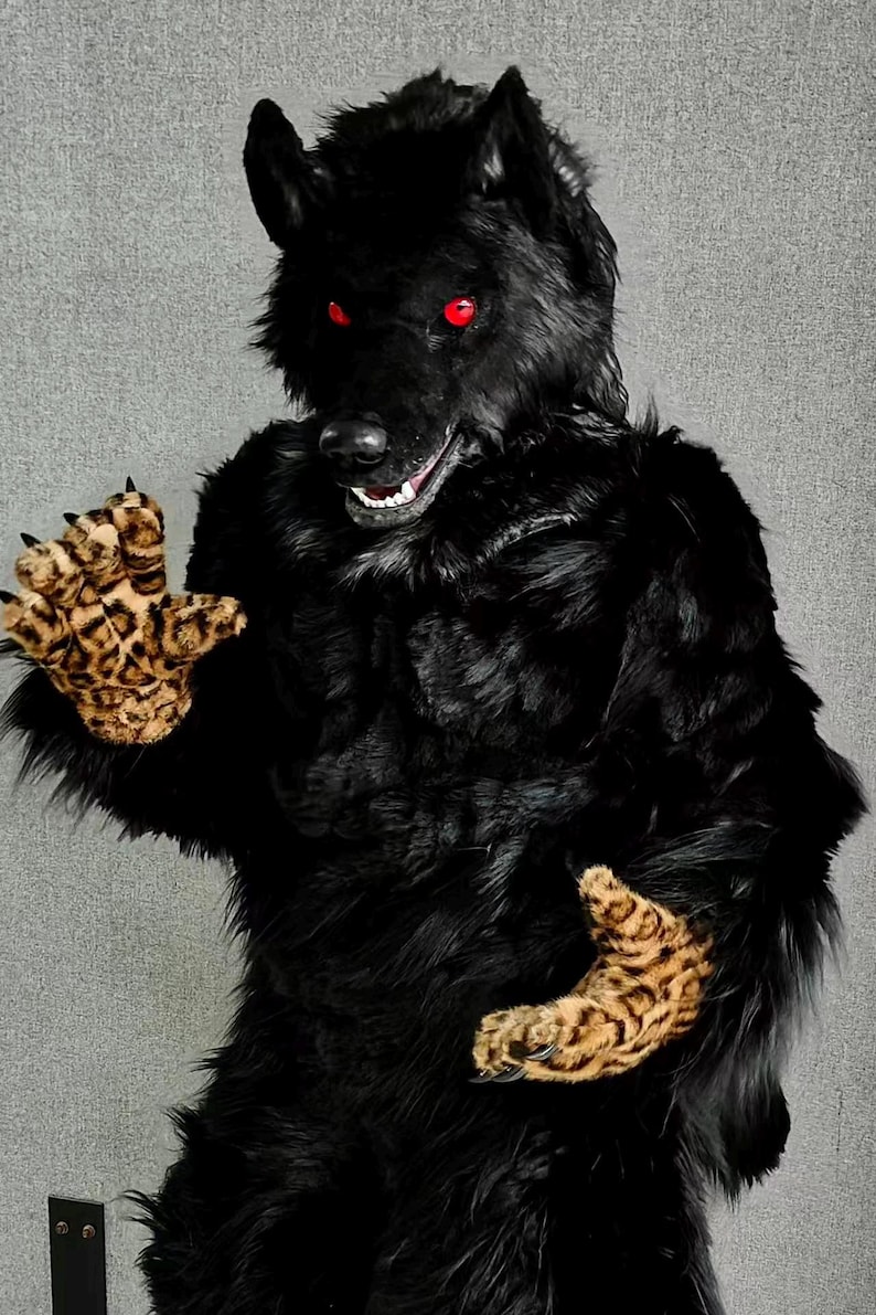 Fursuit Full-body Customization - Wolf Fursuit- Custom Full Body Furry ...