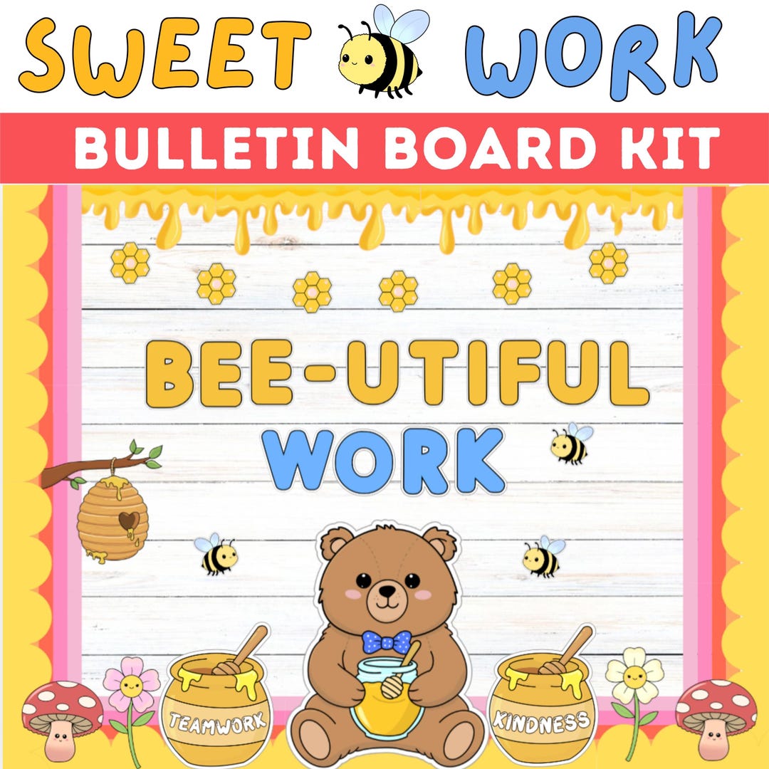 Spring Bulletin Board Kit Ideas March April May Classroom Spring ...