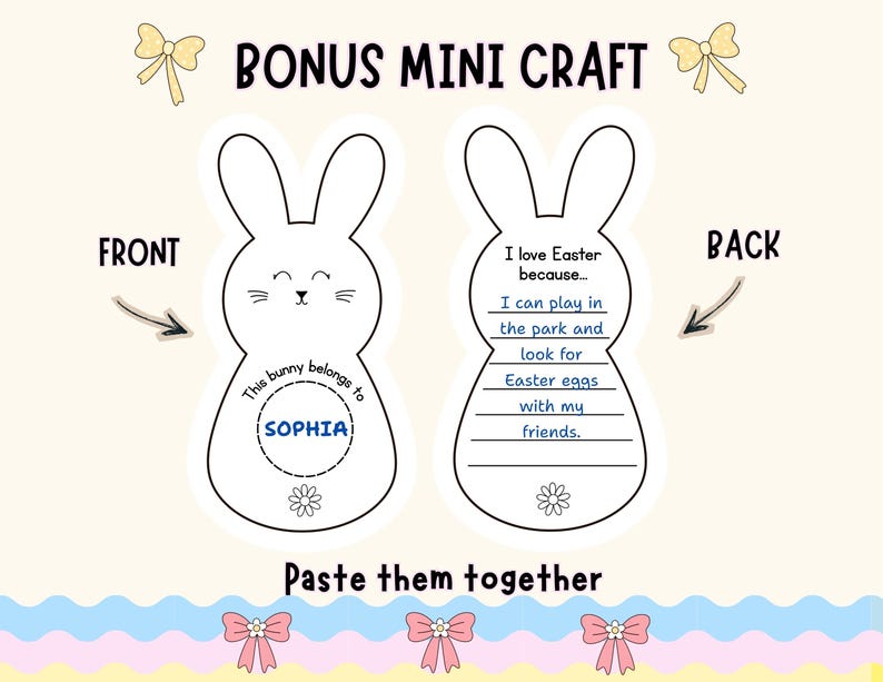 Easter Bulletin Board Kit Spring Display March April Classroom ...