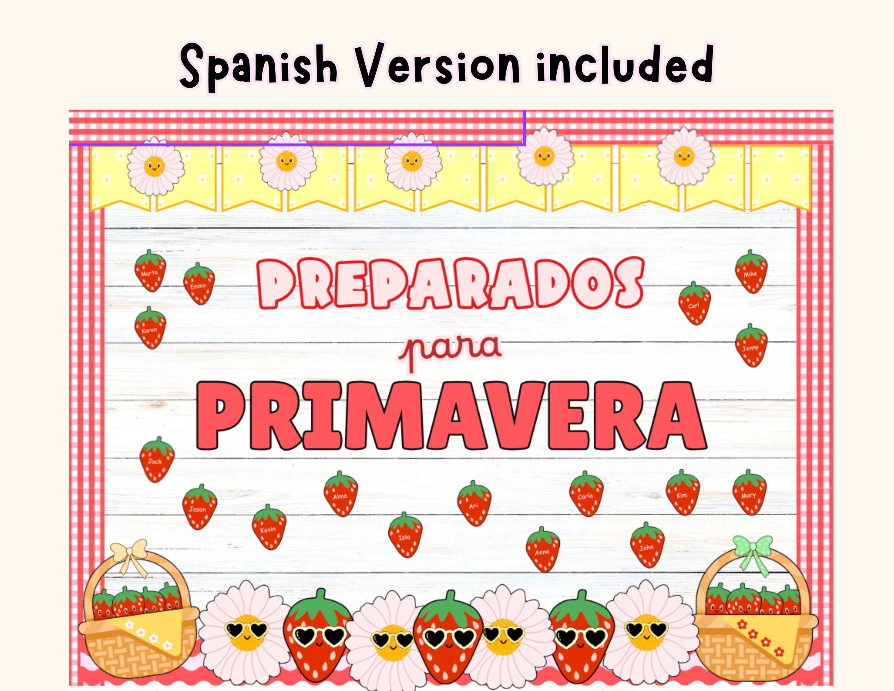 Spring Bulletin Board Kit Ideas for March April May Classroom Display ...
