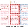 Valentine's Day Fortune Cookie Gift Tags I'm so Fortunate Classroom ...