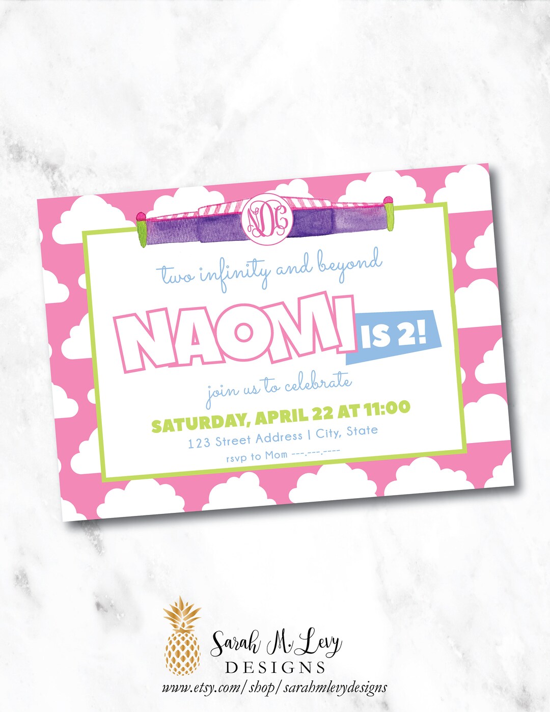 Preppy Toy Story Inspired Printable Invitation for Boys or Girls ...