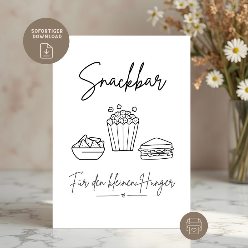 Wedding Snack Bar Sign | Savory Snacks & Nibbles | Snack Bar Display ...