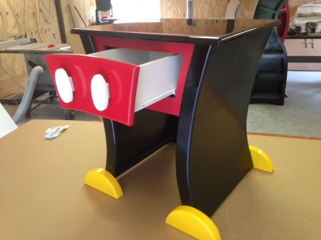 Mickey Mouse Style Nightstand or End Table - Etsy