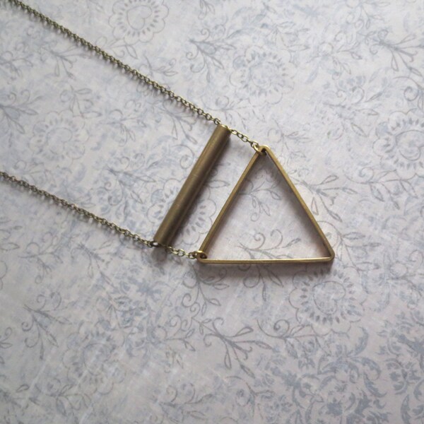Geometric Pendant - Etsy