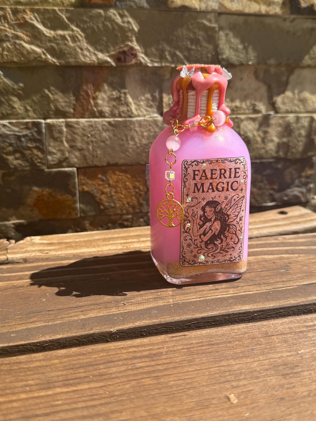 Pink Fairy Shimmer Swirl Potion - Etsy