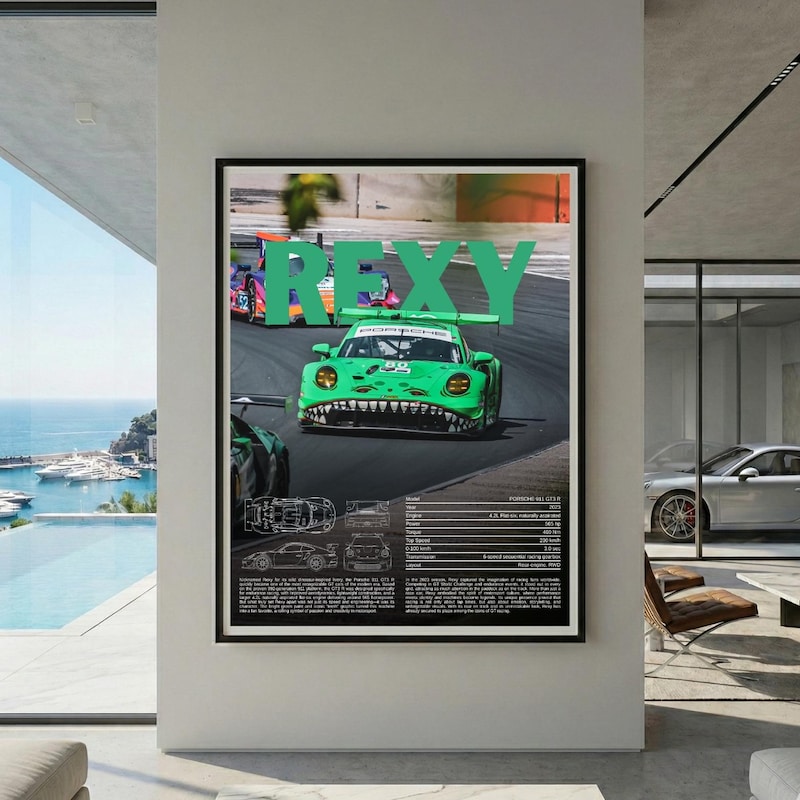 Porsche 911 Gt3 Rs Poster - Etsy