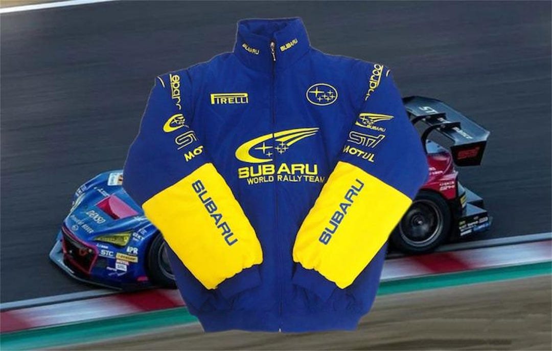 Subaru F1 Racing Jacket,unisex Womens Jacket Y2k, F1 Streetwear Racing ...