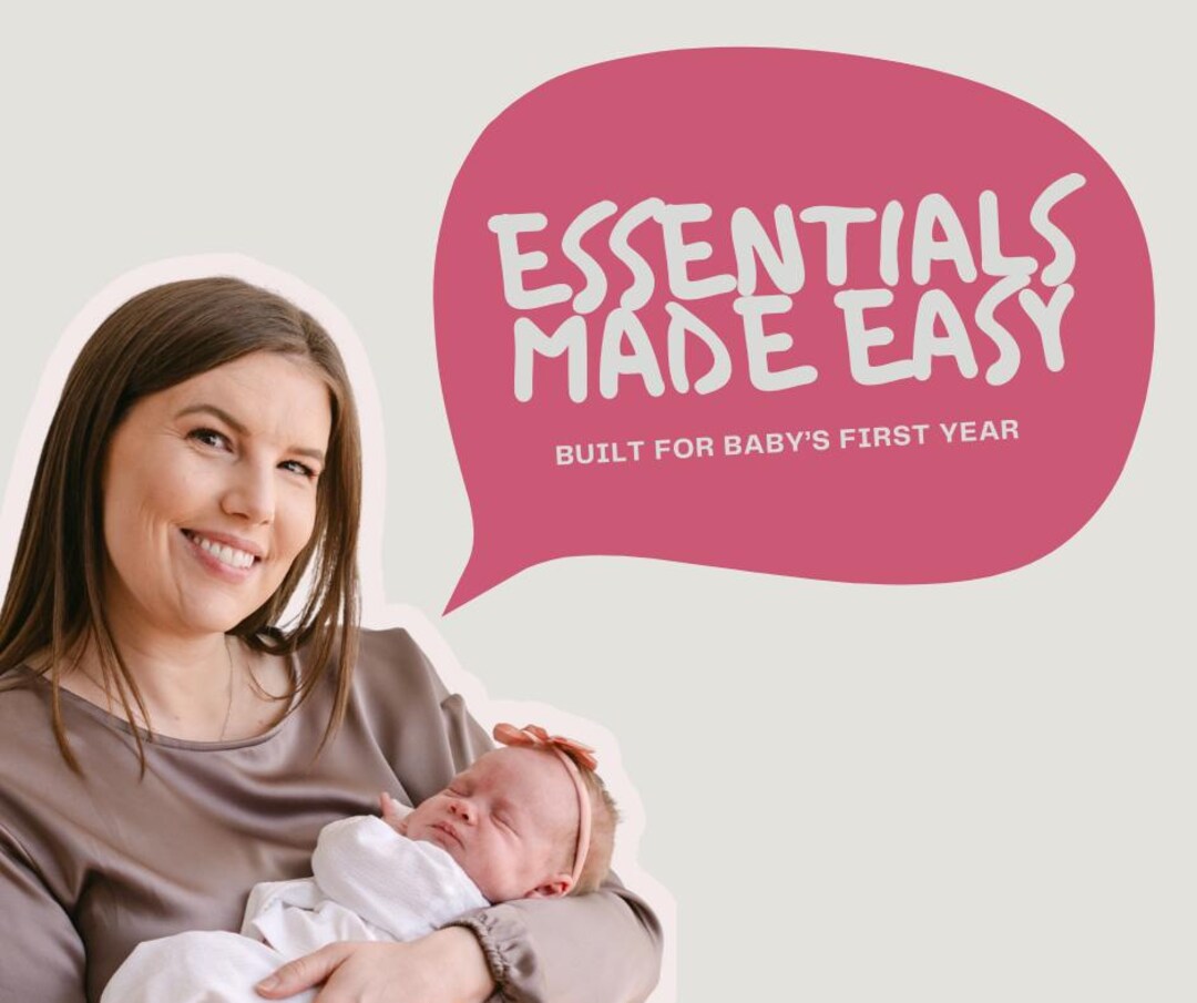 Minimalist Newborn Checklist for Modern Parents, Easy Baby Registry ...