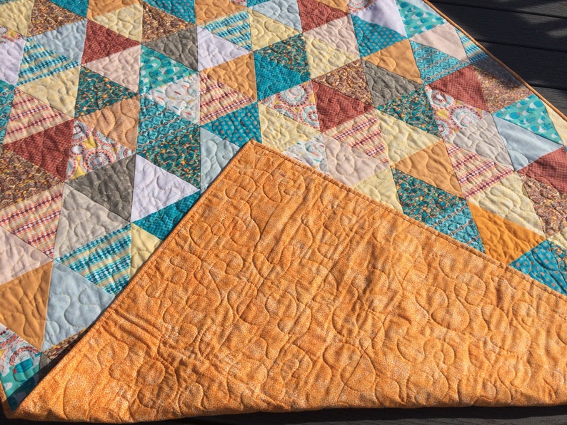 Southwest Triangle Throw, 50.5" X 72" - Etsy