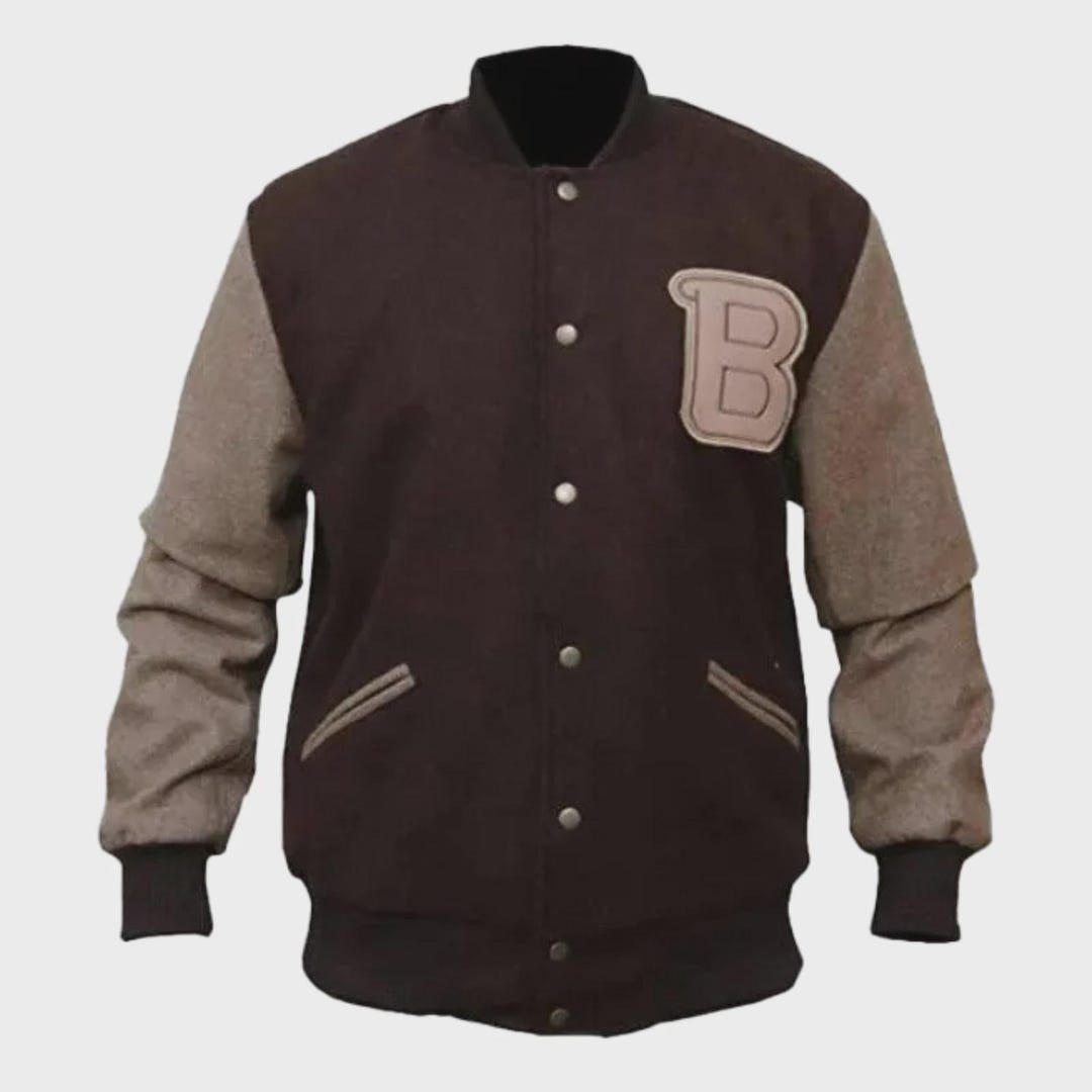 Jacket Miami Hot Line Varsity Jacket Men's Wool Bomber B Logo - Etsy
