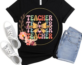 Coquette Teacher Png, Back to School Png, Teacher Appreciation Png ...