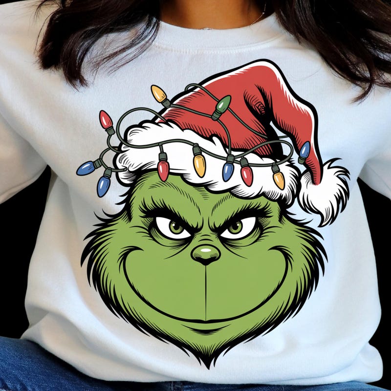 Black Red Grinch Png - Etsy