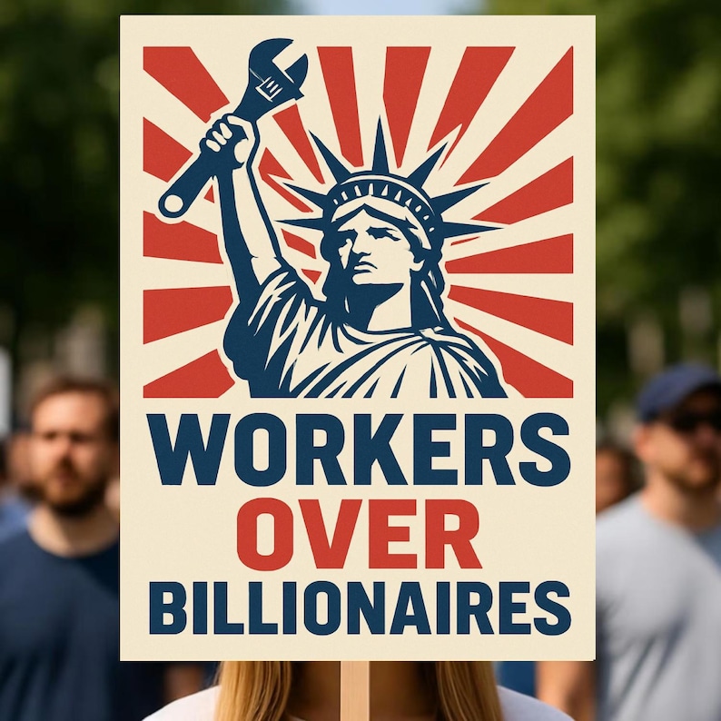 4 Pack Protest Signs, No Kings Protest Sign, Anti Fascism Protest Sign ...