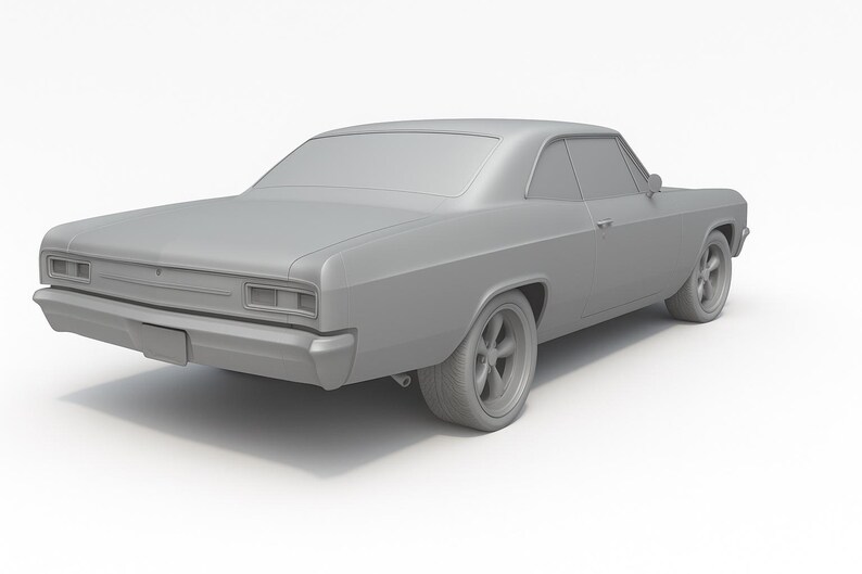 1965 Chevrolet Impala STL File | 3D Printable Classic American Muscle ...