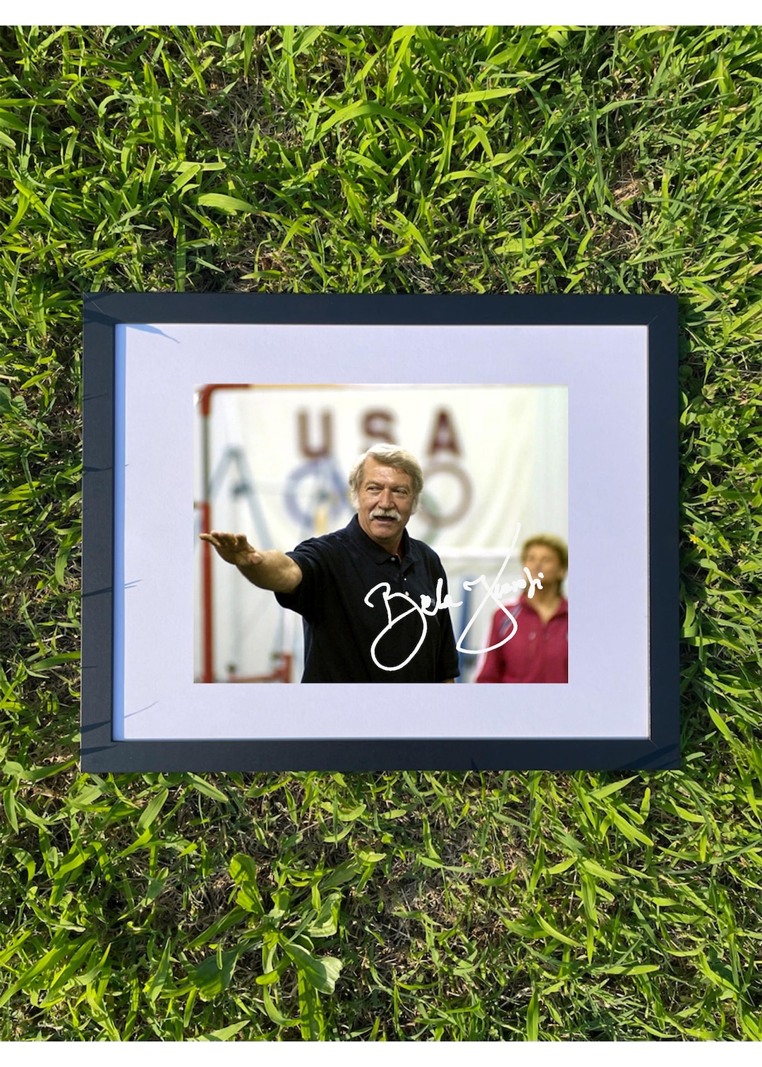 Béla Károlyi Olympic Gymnastics Coach Reprint Autograph Photo – Sports ...