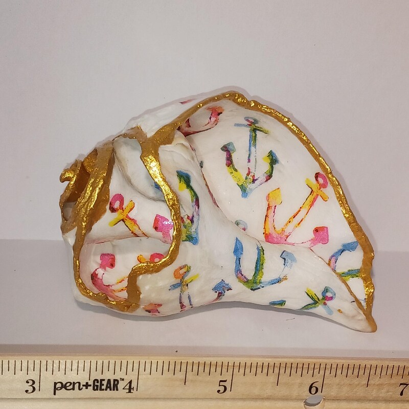 Decoupage Conch Shells - Etsy