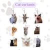 Mini Memes Cat X3 , Papercraft , Memes , Papercraft , PDF Template ...
