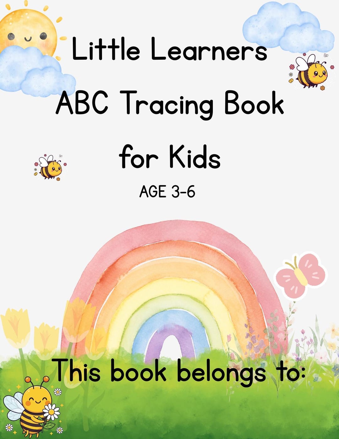 ABC Tracing Book Printable | Alphabet Letter Tracing Worksheets A–Z ...