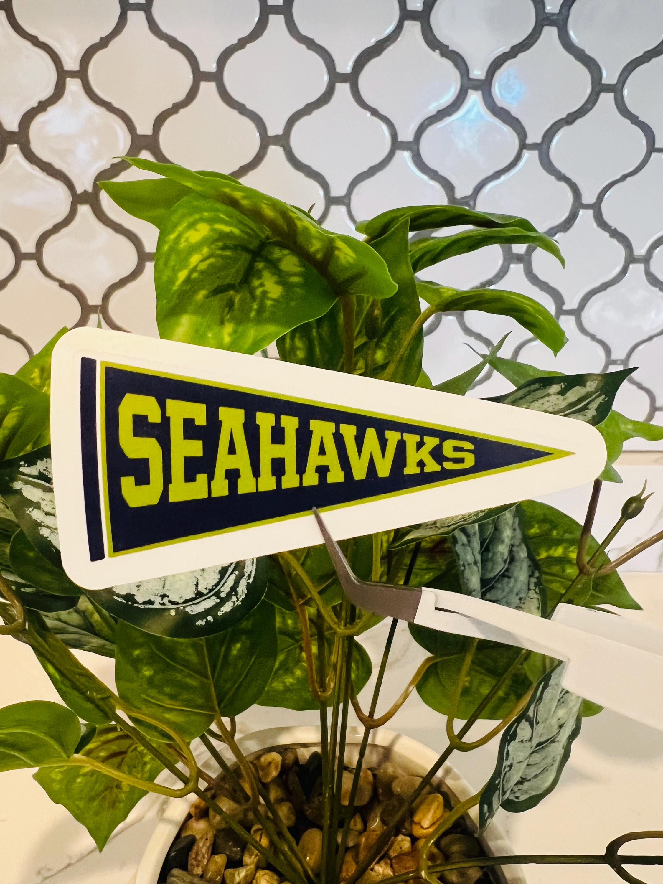 Seattle Seahawks Sticker Pack | 10 Waterproof Football Stickers | Go ...