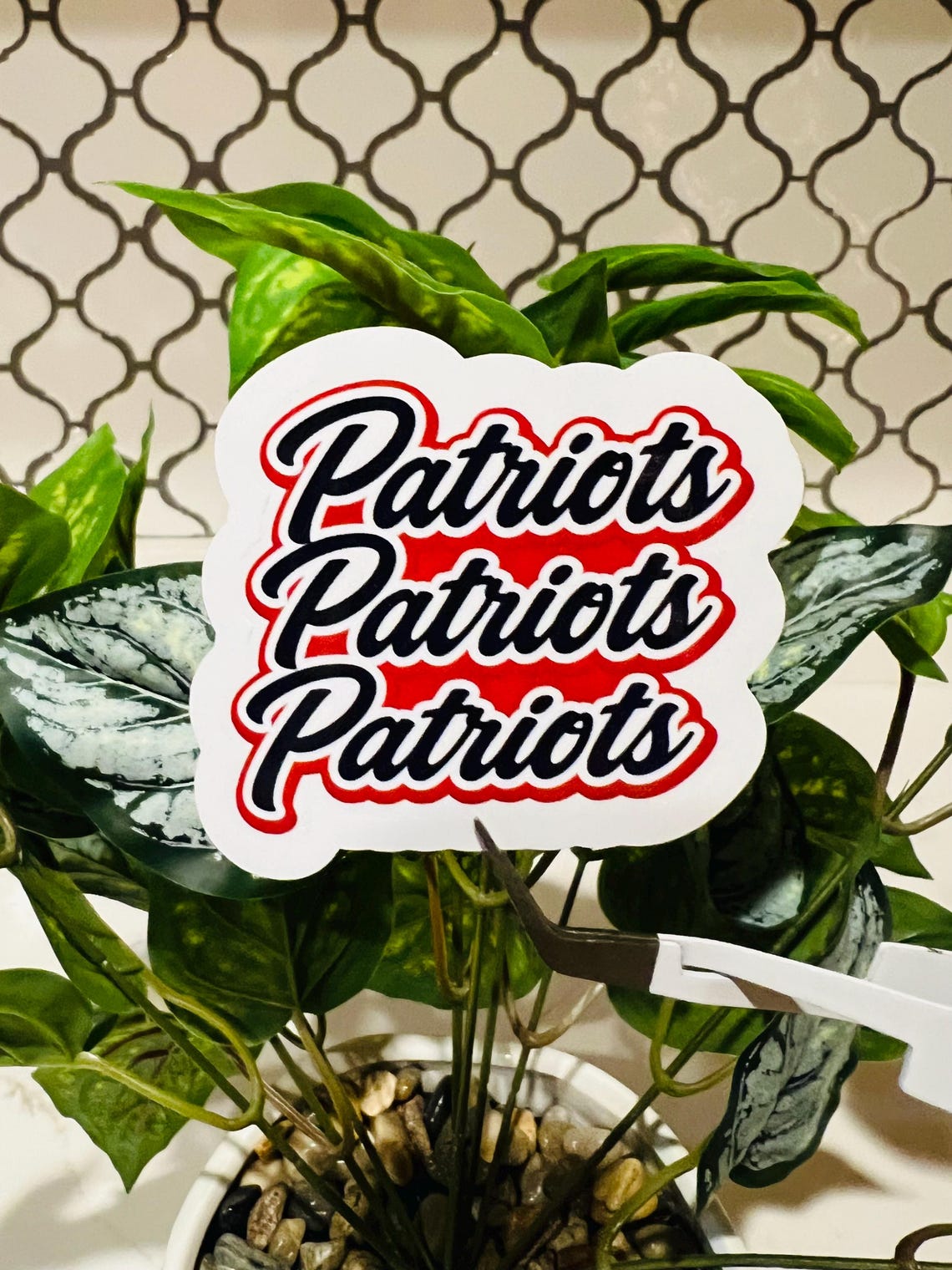 New England Patriots Sticker Pack | Football Fan Stickers | Game Day ...