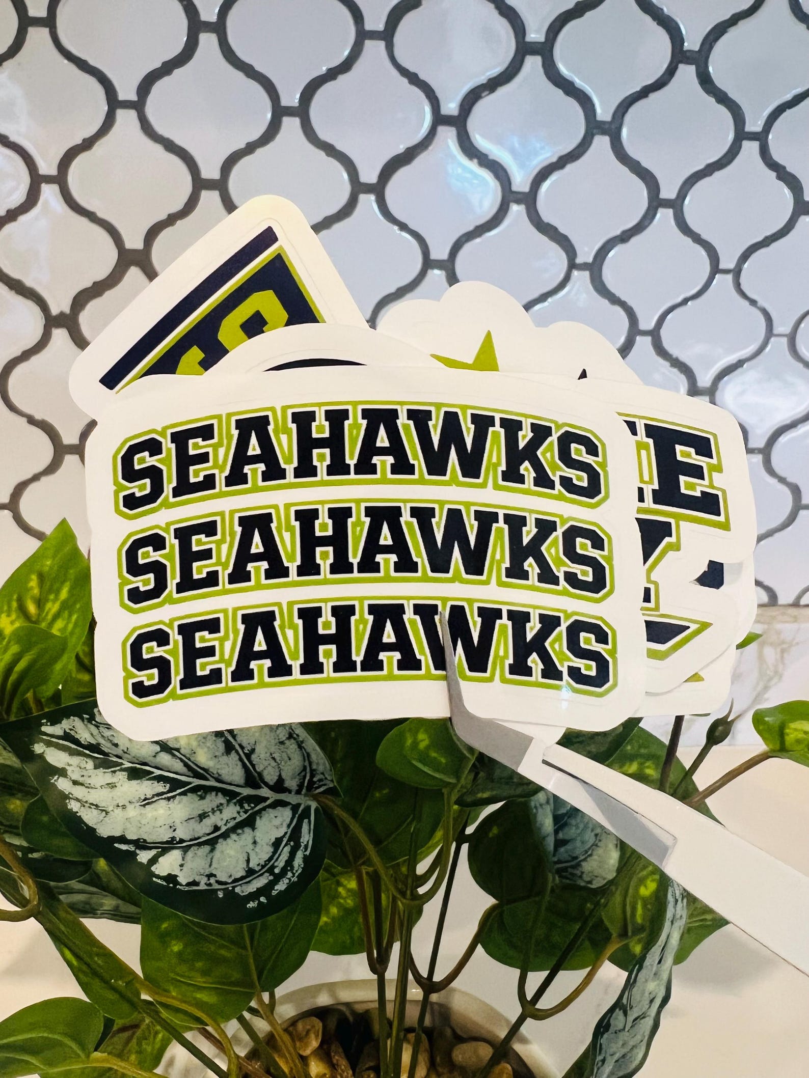 Seattle Seahawks Sticker Pack | 10 Waterproof Football Stickers | Go ...