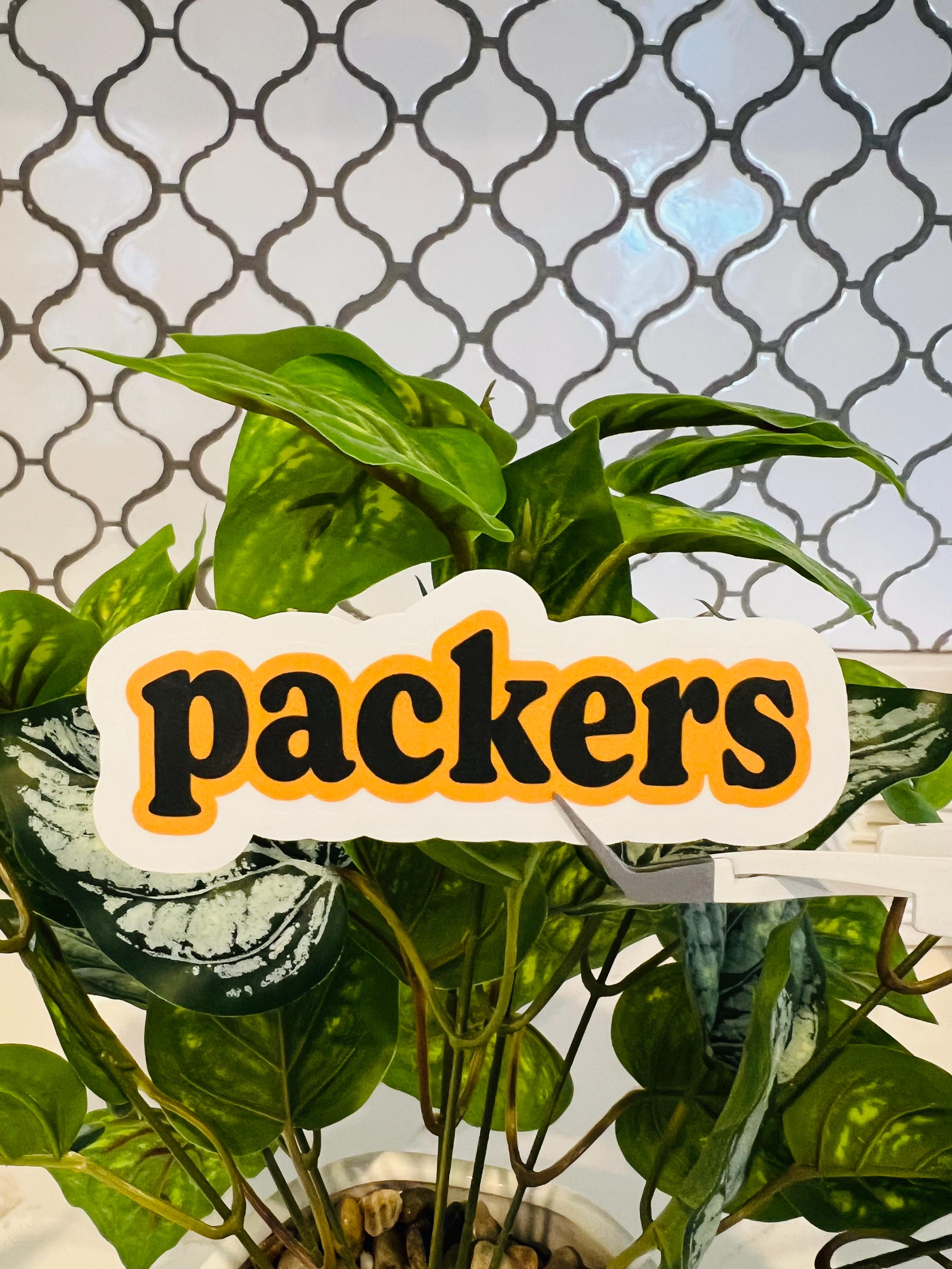 Green Bay Packers Sticker Pack – Wisconsin Football, Game Day (10 Pack ...