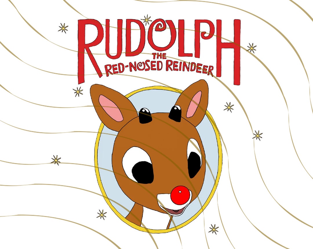 Rudolph the Red Nosed Reindeer Christmas PNG, Rudolph Christmas Png ...