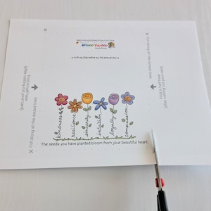 Handdrawn Friendship Notecard/instant Download/printable/pdf and Jpg ...