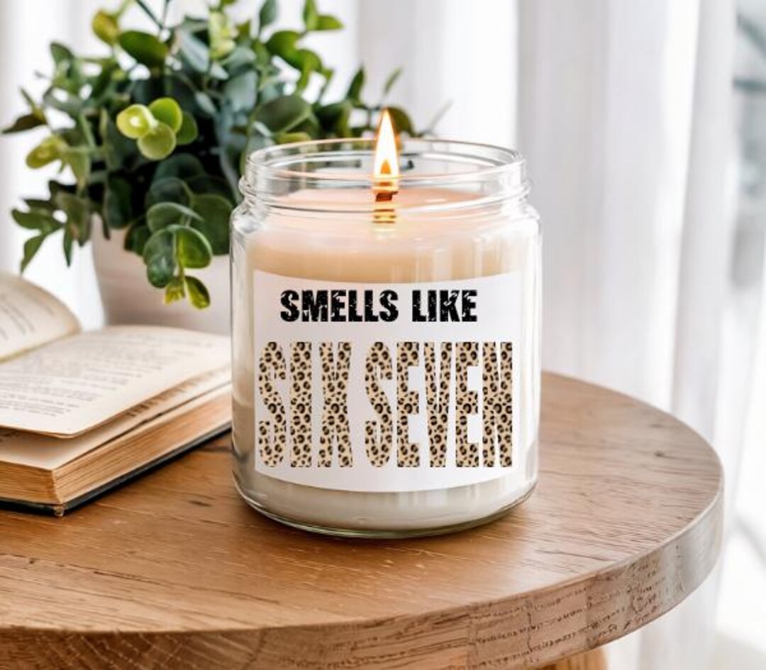 Cheetah Print Six Seven Candle Scented Soy Candle | 9oz, Lumient Scents ...