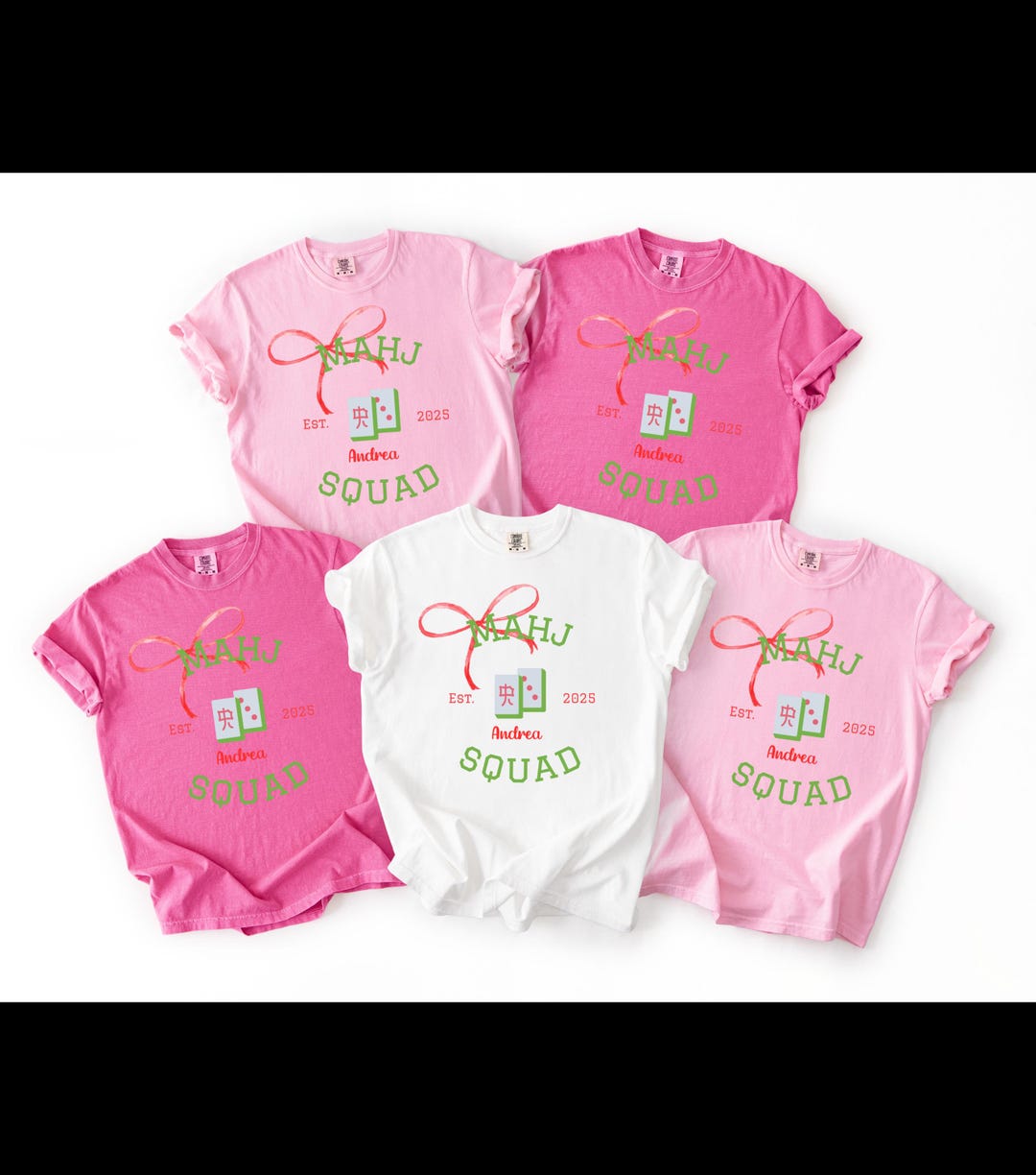 Personalized Mahjong Squad T-shirt, Mahjong Player Gift - Etsy