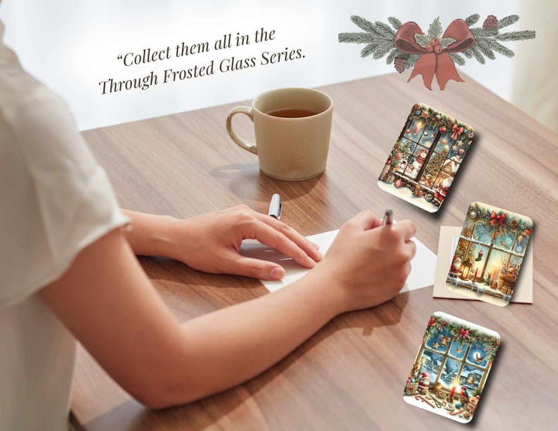 Christmas ATC Cards: A Peek at Christmas – Through Frosted Glass ...