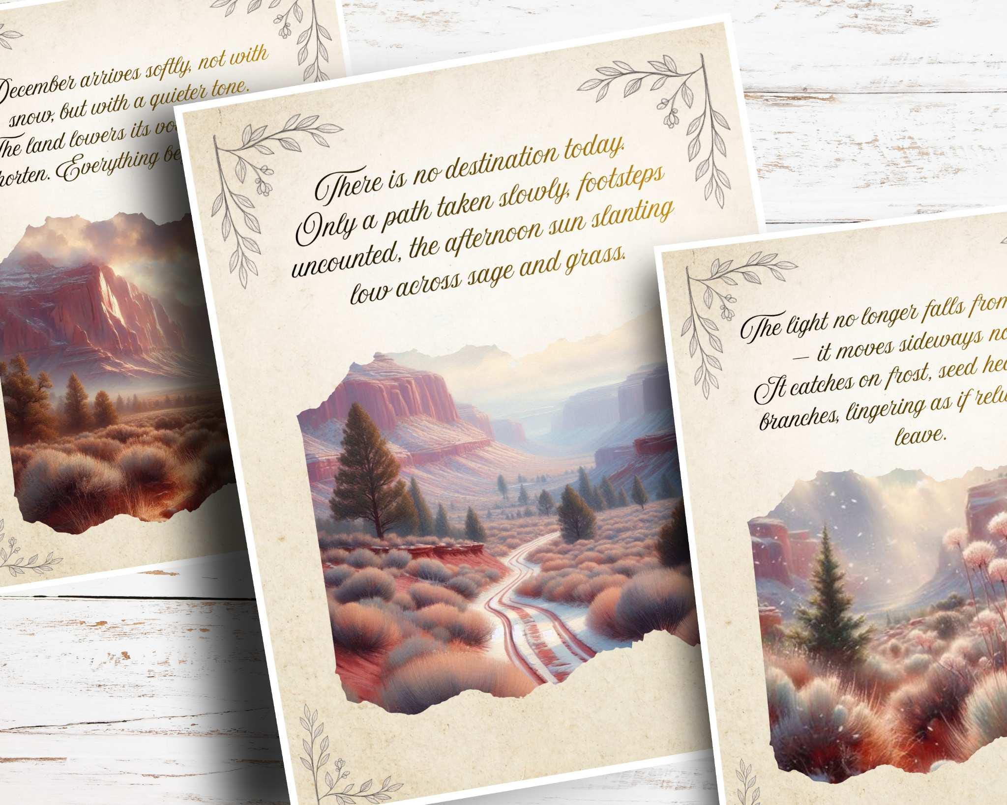 December Reflection Ritual: the Long Quiet — A Winter Vigil (digital ...