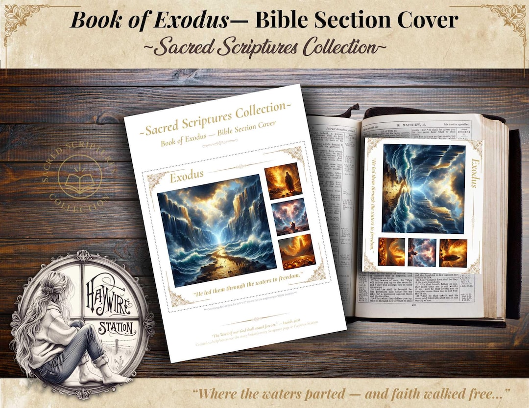 Bible Section Cover: Book of Exodus— Sacred Scriptures Collection ...