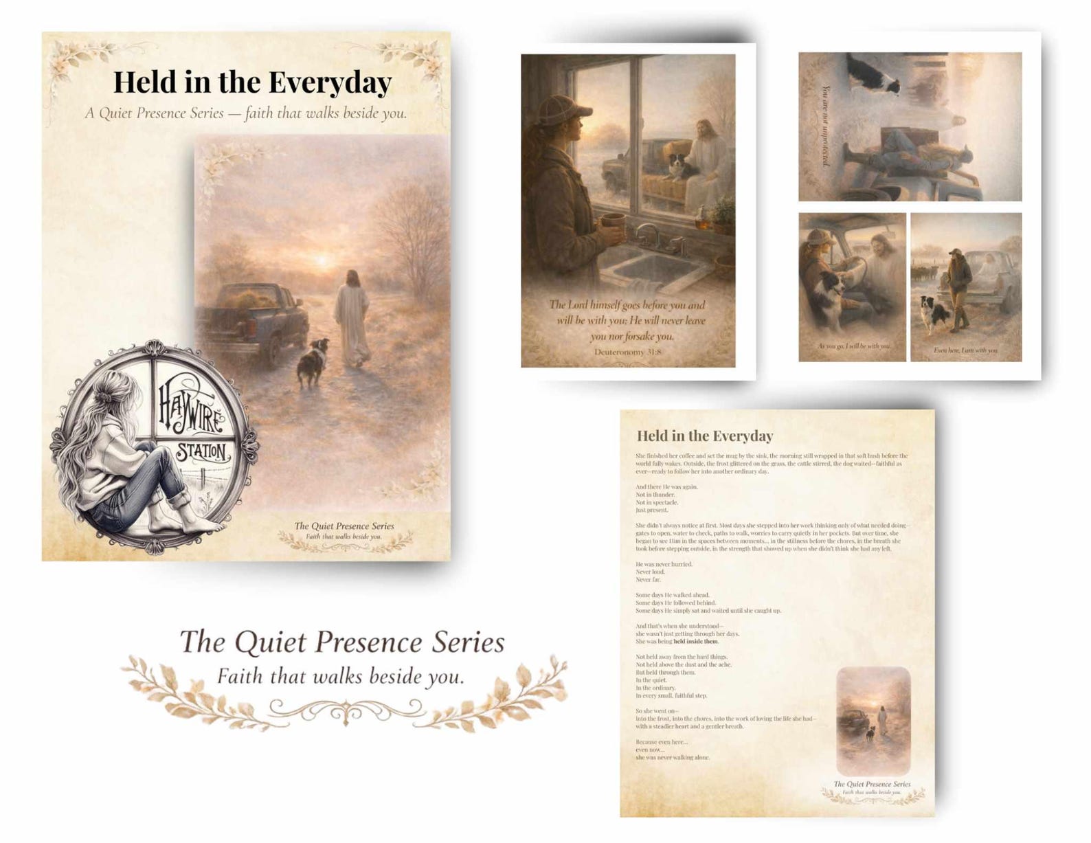 Faith-based Printable Wall Art & Encouragement Set — Held in the ...