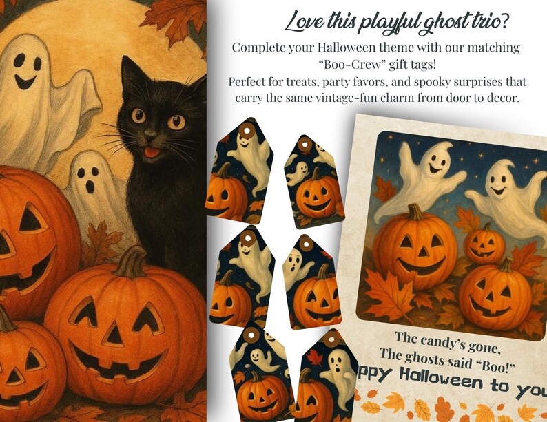 Out of Candy Halloween Sign: Boo Crew (digital Download Trick-or-treat ...