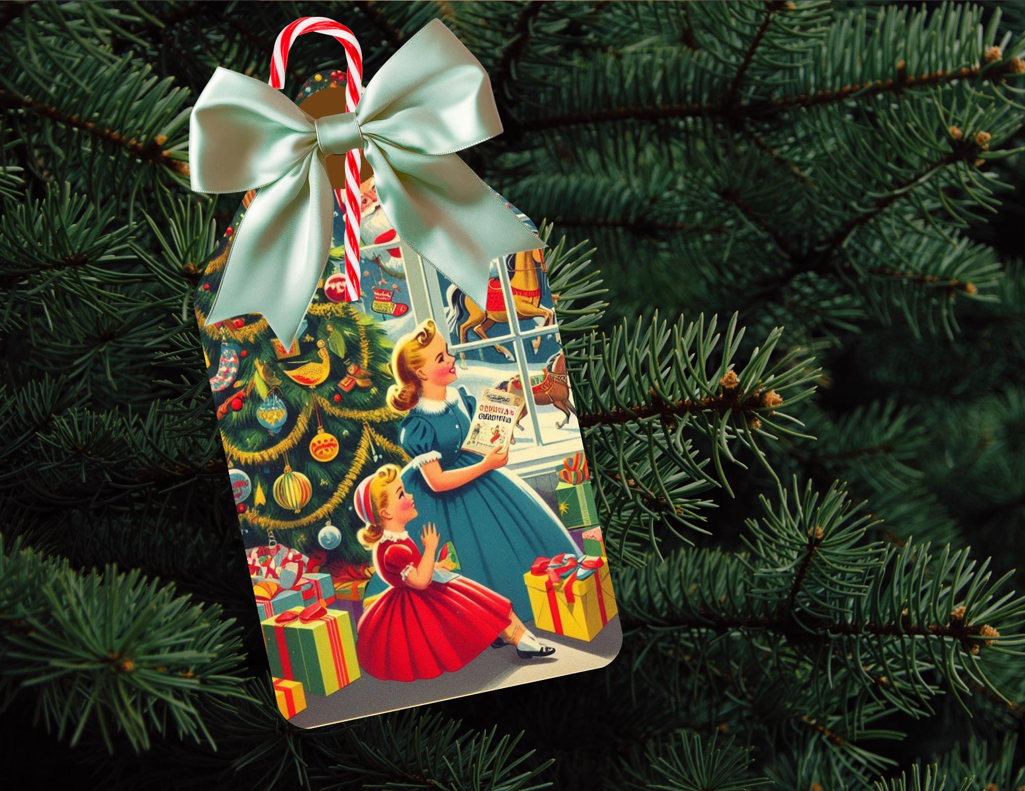 Printable Christmas Gift Tags: Yuletide Memories (1 Page Digital ...