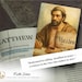 Bible Art Cards: the Twelve Disciples (digital Download) — Faith Series ...