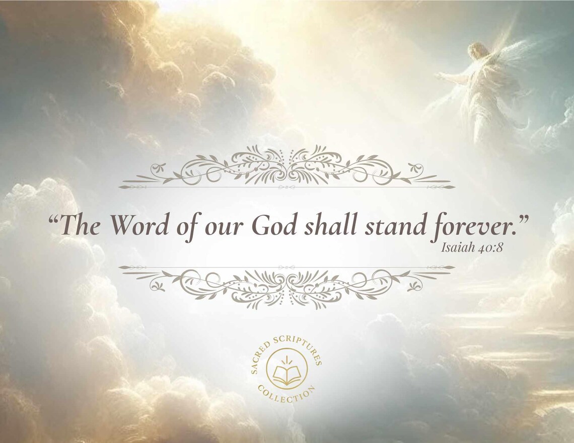 Bible Wall Art: Book of Genesis Poster Collection (digital Download ...