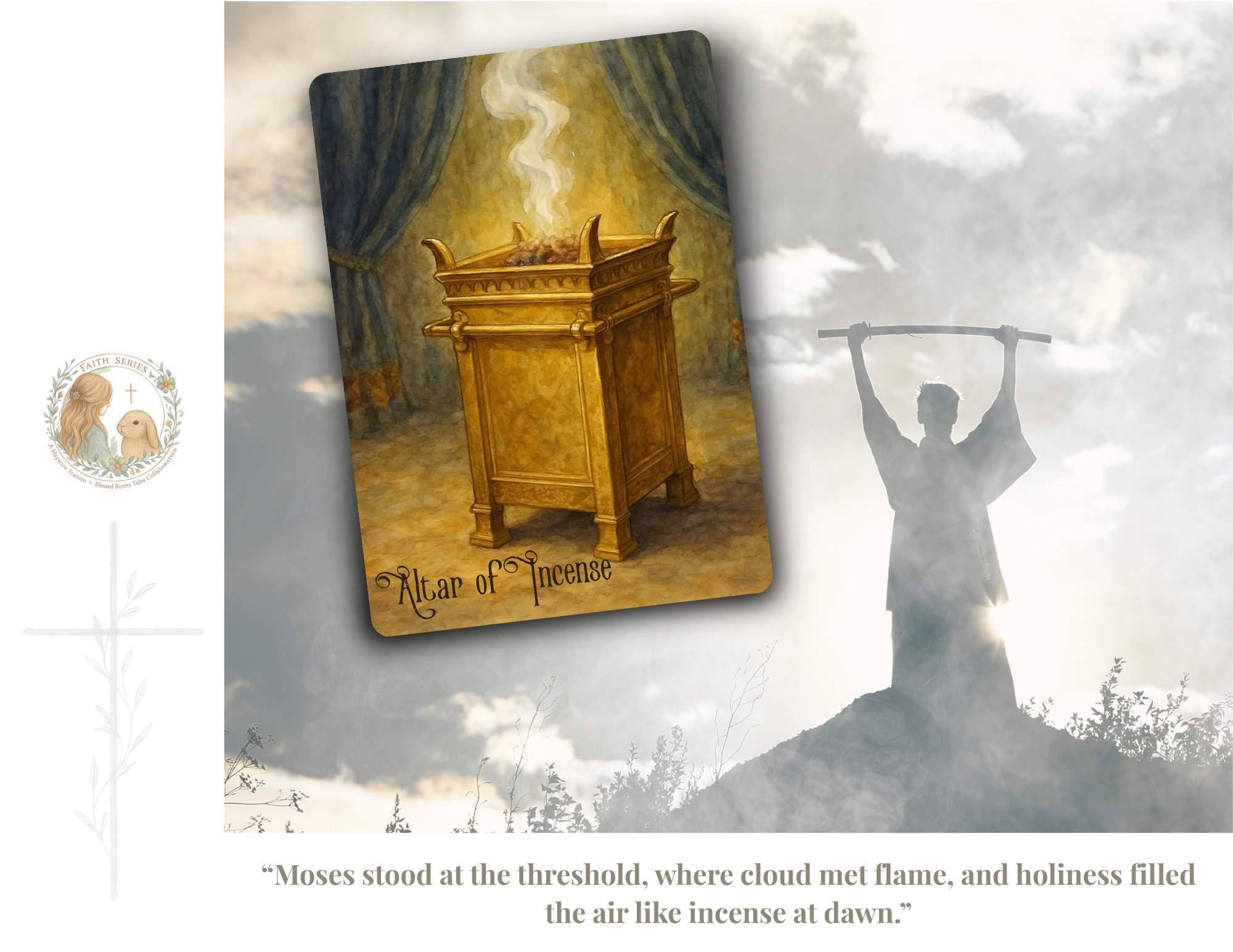 The Tabernacle at Mt. Sinai: Faith Series Printable Bible Art Cards ...