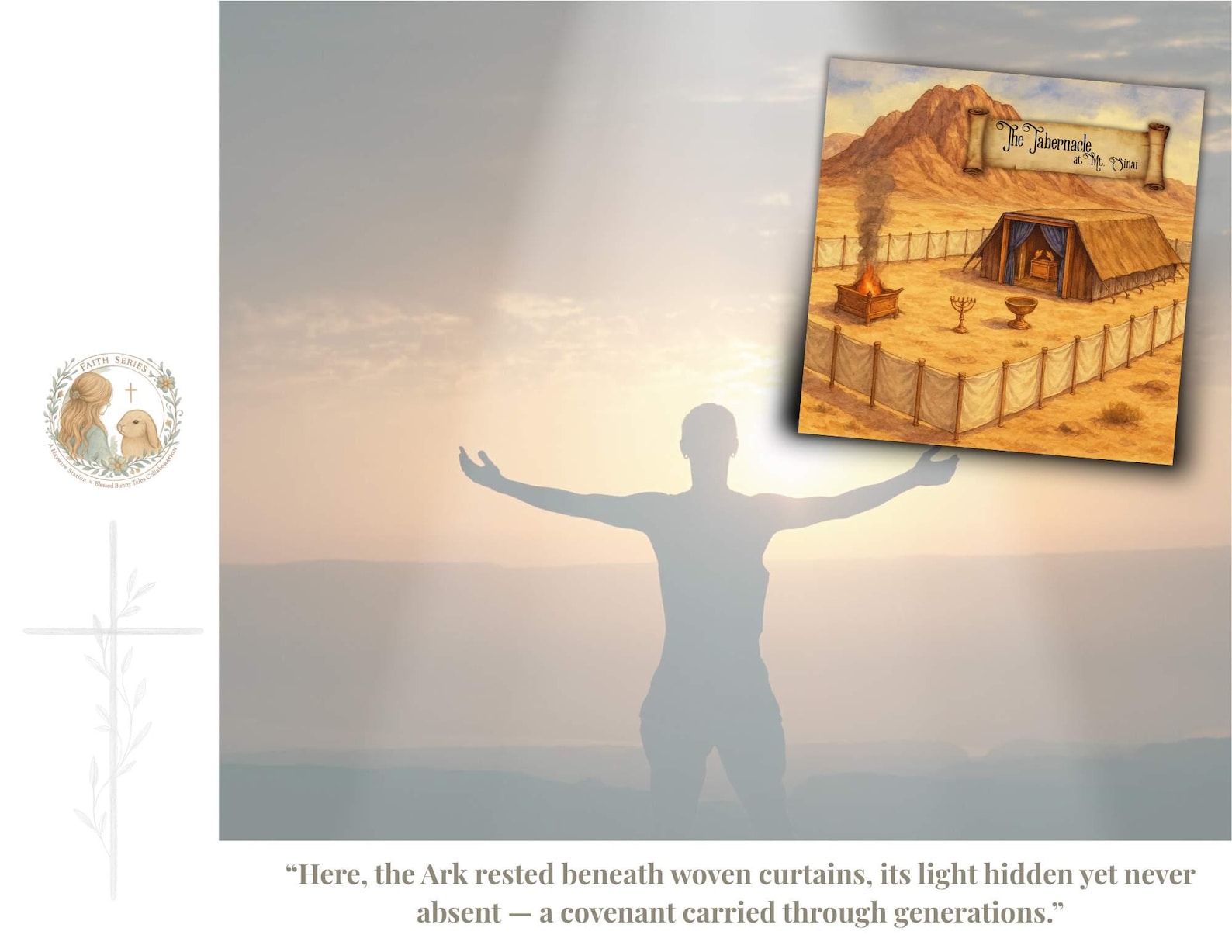 The Tabernacle at Mt. Sinai: Faith Series Printable Bible Art Cards ...