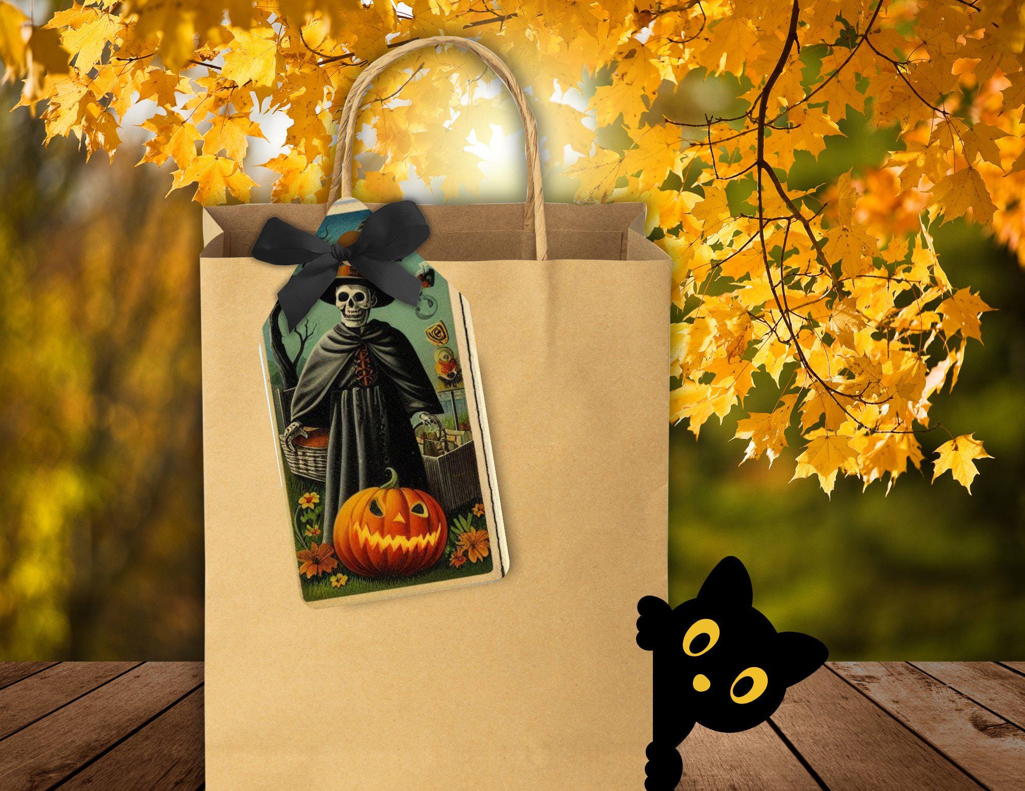Halloween Gift Tags: Haunted Hollow Collection | Vintage Spooky ...