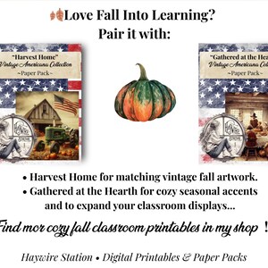 Fall Bulletin Board Pack: Fall Into Learning Classroom Posters + Bonus ...