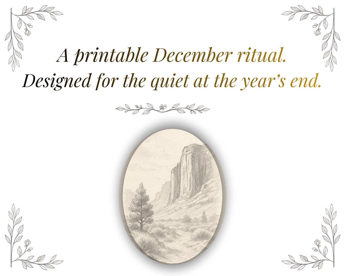 December Reflection Ritual: the Long Quiet — A Winter Vigil (digital ...