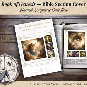 Bible Section Cover: Book of Genesis — Sacred Scriptures Collection ...