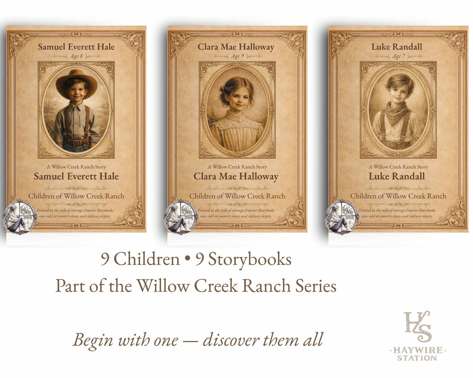 Children’s Frontier Storybook Printable: Clara Mae Halloway— A ...