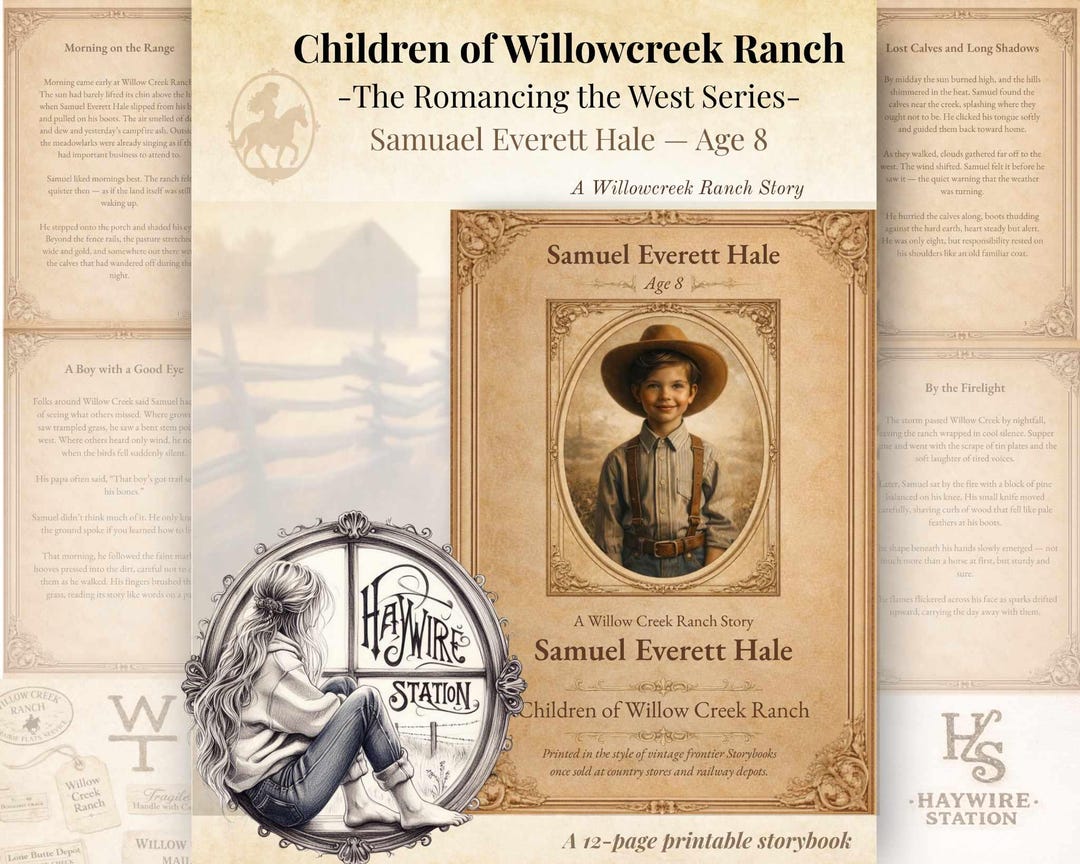 Children’s Frontier Storybook Printable: Samuel Everett Hale — A ...